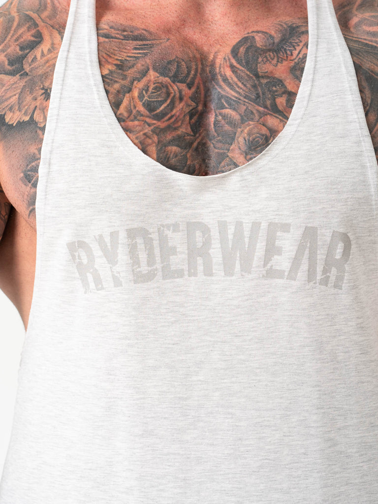 Force Stringer - Chalk Grey Marl - Ryderwear Wholesale (AU)