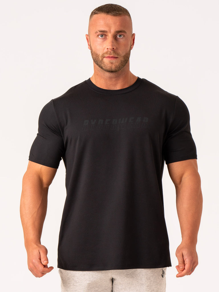 Soft Tech T-Shirt - Black - Ryderwear Wholesale (AU)