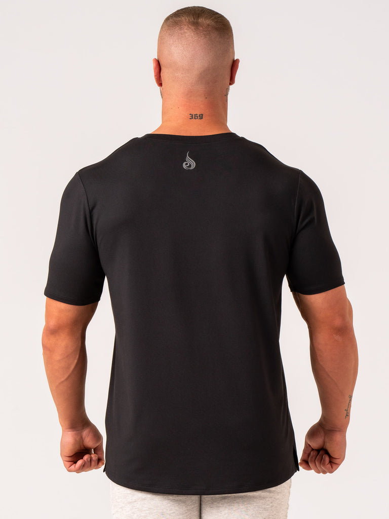 Soft Tech T-Shirt - Black - Ryderwear Wholesale (AU)
