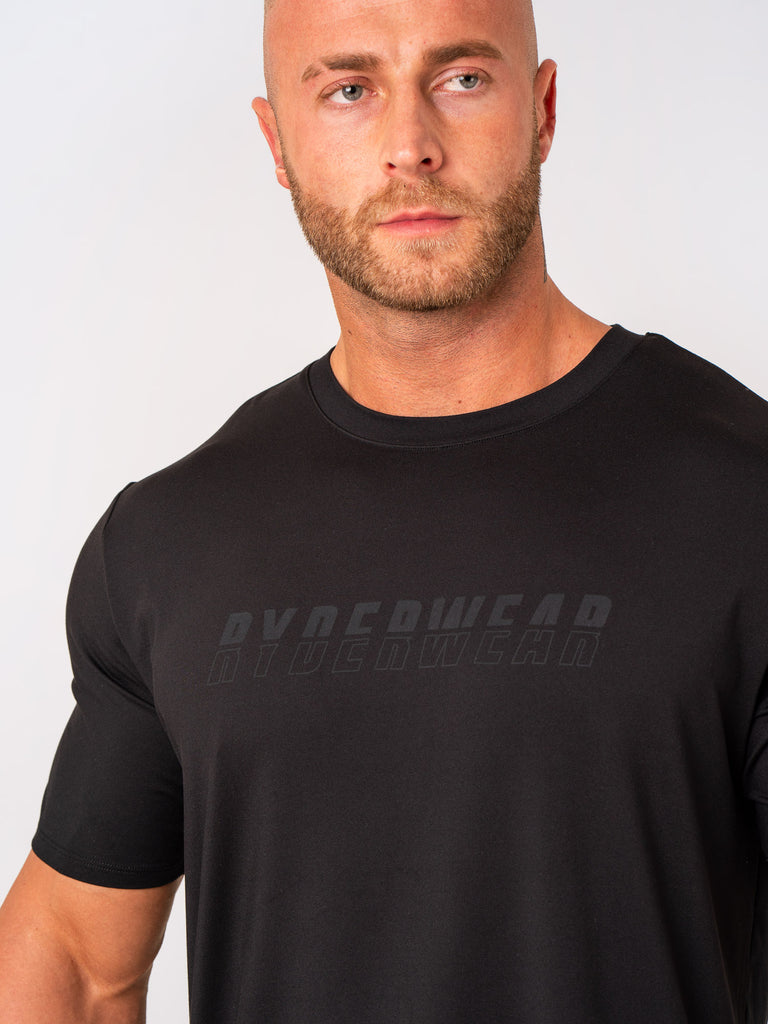 Soft Tech T-Shirt - Black - Ryderwear Wholesale (AU)