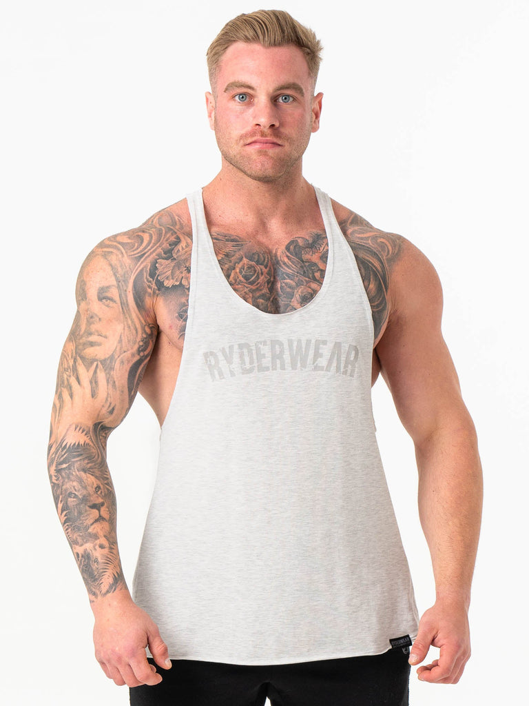Force Stringer - Chalk Grey Marl - Ryderwear Wholesale (AU)