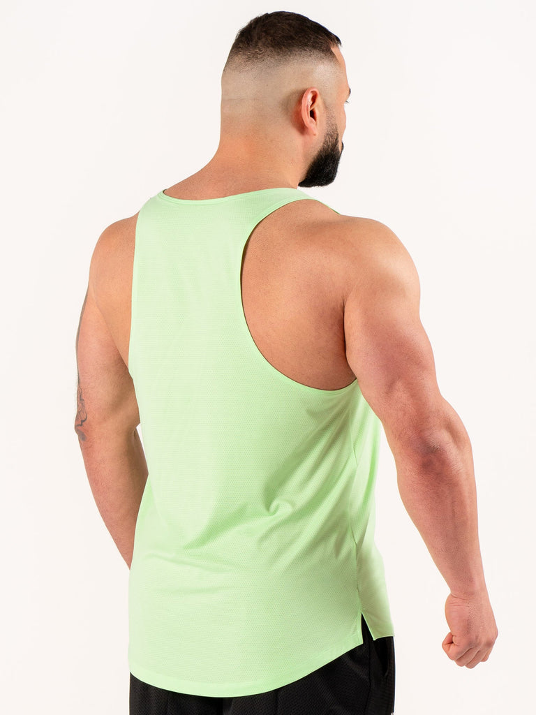 Flex Active Tank - Lime Marl - Ryderwear Wholesale (AU)