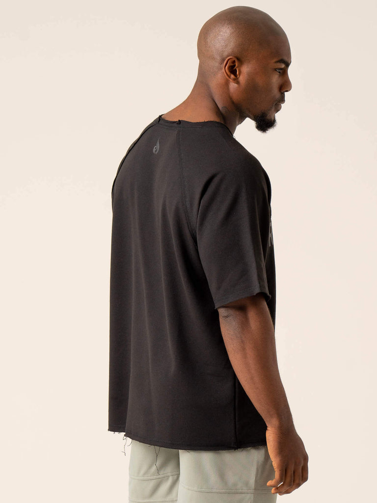 Advance Fleece Rag Top - Black - Ryderwear Wholesale (AU)