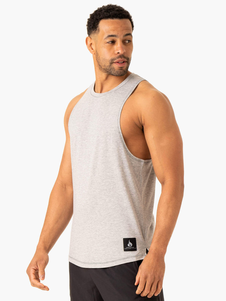 Vital Baller Tank - Grey Marl - Ryderwear Wholesale (AU)
