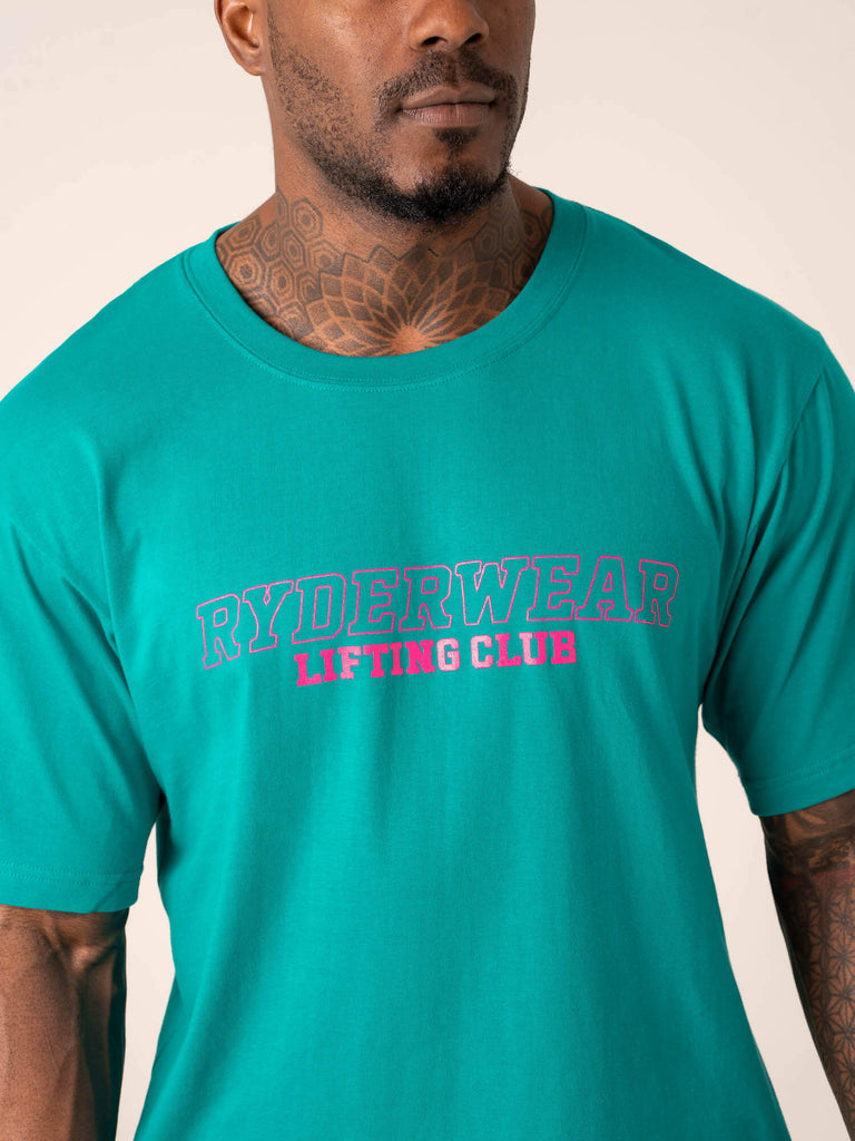 Lifting Club T-Shirt - Jade Green - Ryderwear Wholesale (AU)