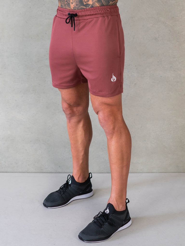Octane Mesh Shorts - Red Oxide - Ryderwear Wholesale (AU)