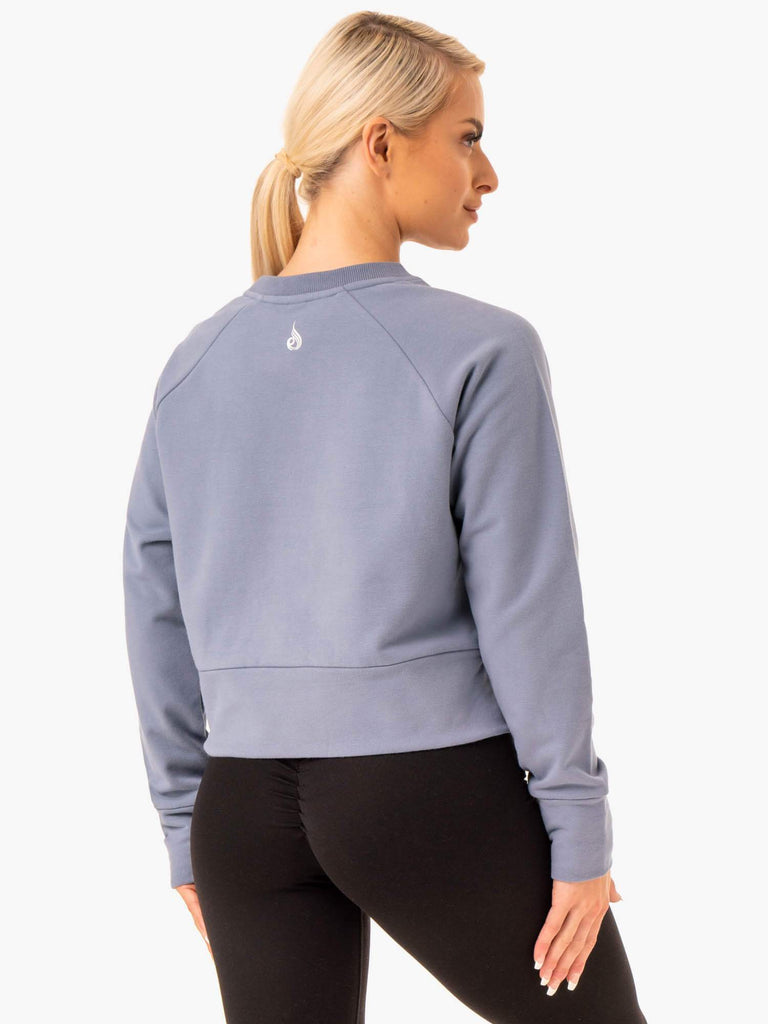 Motion Sweater - Steel Grey - Ryderwear Wholesale (AU)
