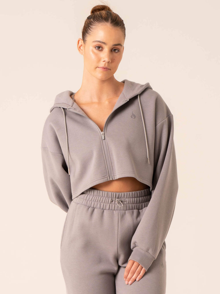 Embody Oversized Jacket - Steel Grey - Ryderwear Wholesale (AU)