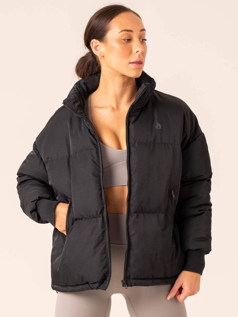 Pace Puffer Jacket - Black - Ryderwear Wholesale (AU)