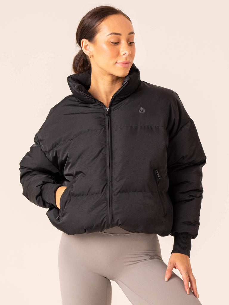 Pace Puffer Jacket - Black - Ryderwear Wholesale (AU)