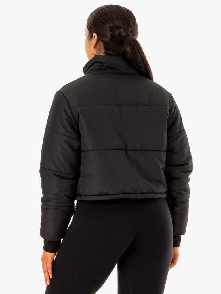 Apex Puffer Jacket - Black - Ryderwear Wholesale (AU)