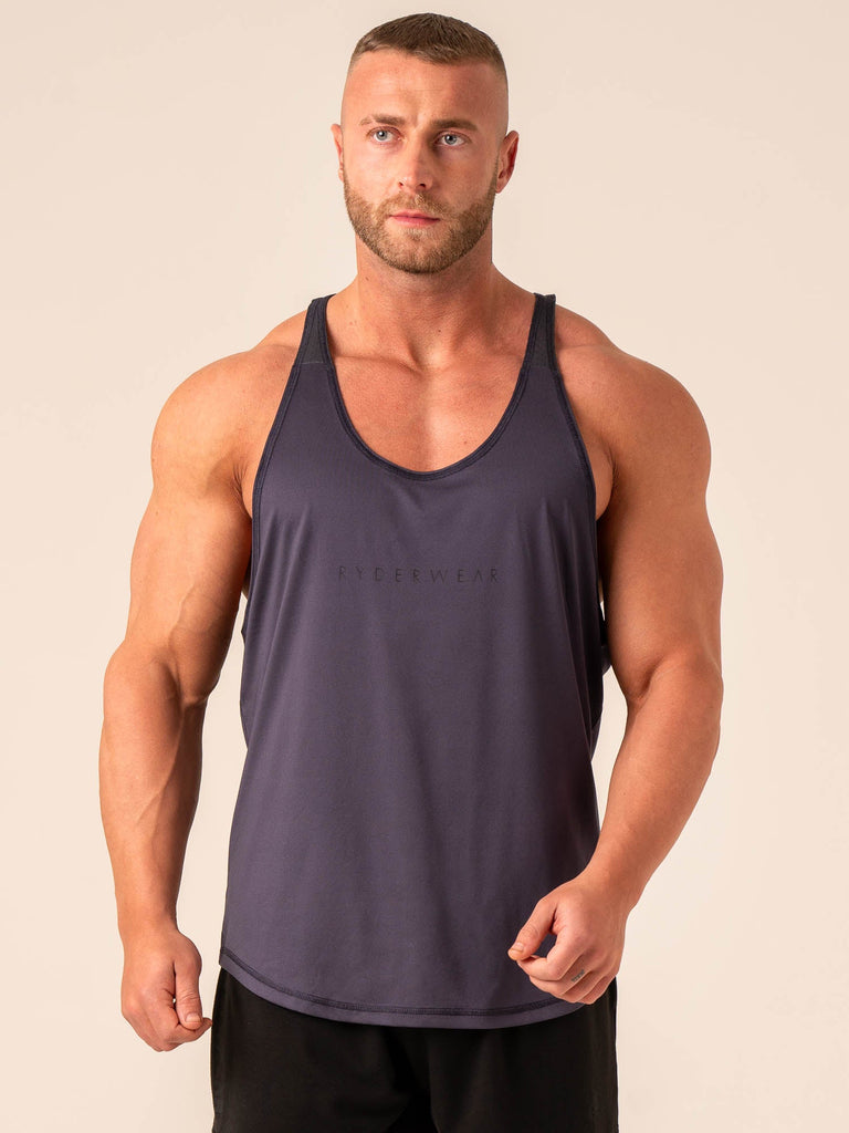Ryder T-Back Men - Charcoal - Ryderwear Wholesale (AU)