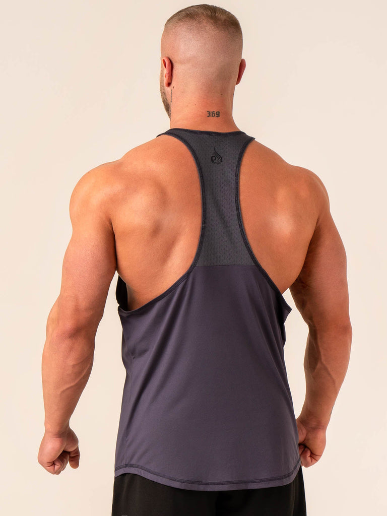 Ryder T-Back Men - Charcoal - Ryderwear Wholesale (AU)