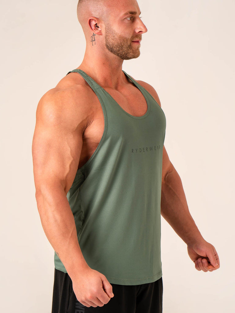 Ryder T-Back Men - Fern Green - Ryderwear Wholesale (AU)