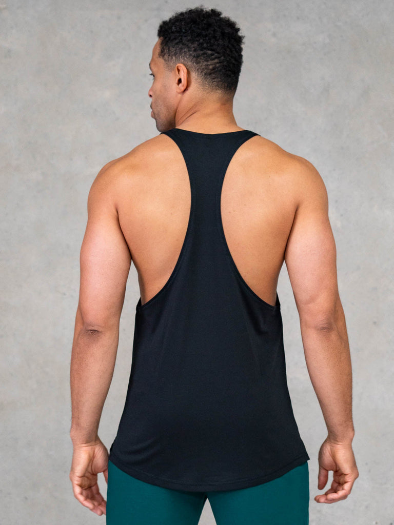 Legacy Stringer - Black - Ryderwear Wholesale (AU)