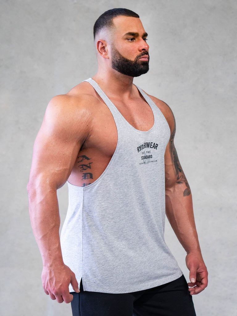 Legacy Stringer - Grey Marl - Ryderwear Wholesale (AU)