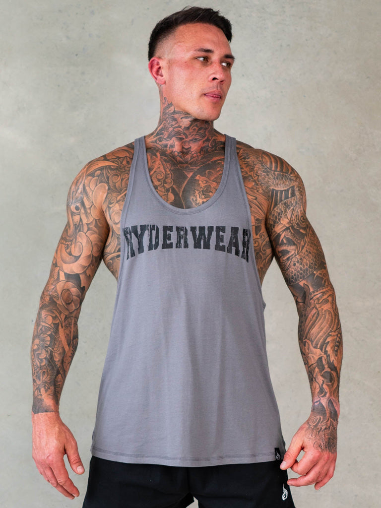 Octane Stringer - Steel Grey - Ryderwear Wholesale (AU)