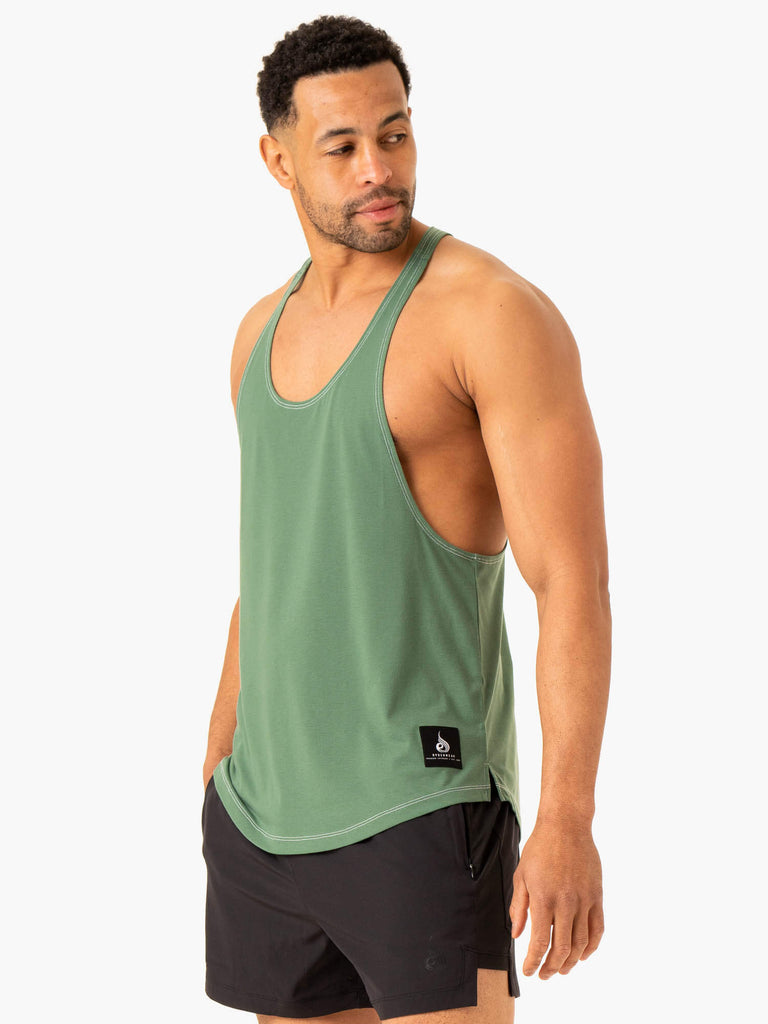 Vital Stringer T-Back - Green - Ryderwear Wholesale (AU)