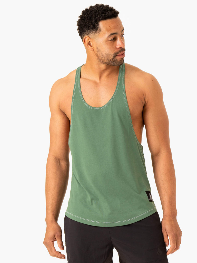 Vital Stringer T-Back - Green - Ryderwear Wholesale (AU)