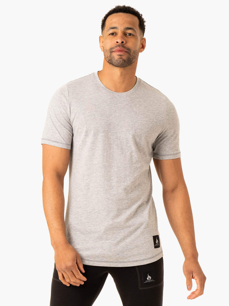 Vital T-Shirt - Grey Marl - Ryderwear Wholesale (AU)