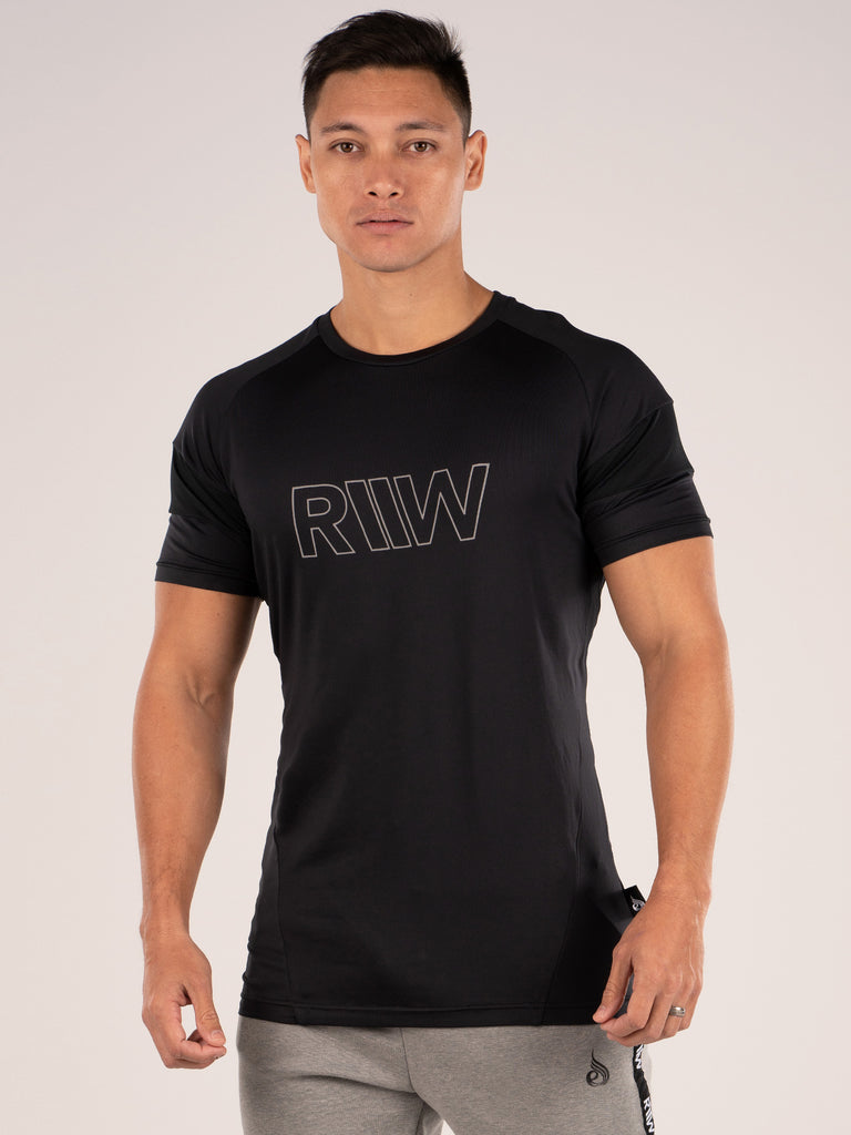 Shield T-Shirt - Black - Ryderwear Wholesale (AU)