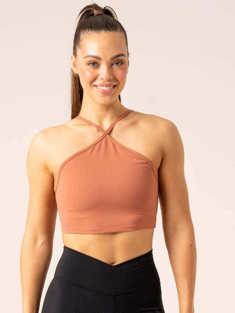 Momentum Tank Bra - Clay - Ryderwear Wholesale (AU)