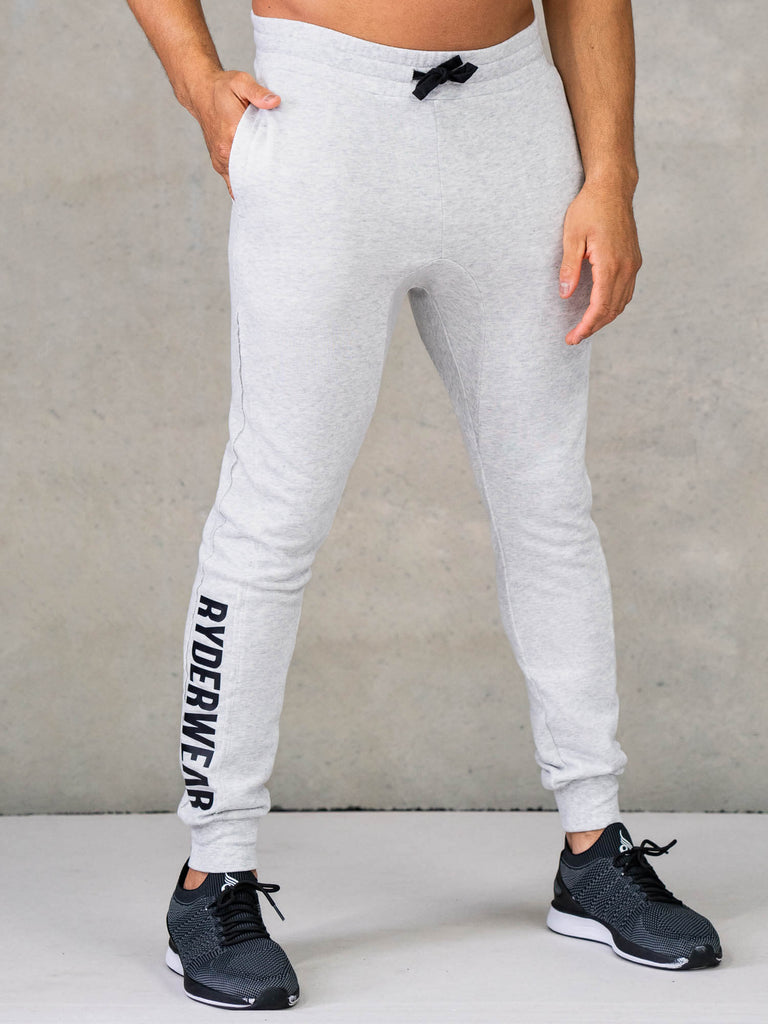 Force Track Pant - Chalk Grey Marl - Ryderwear Wholesale (AU)
